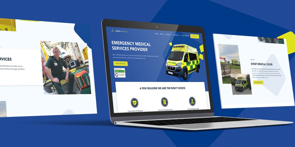 Branding & Web Design for Emergency Medical Services Provider